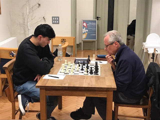 David Maycock (Kingston) v Graham Keane (Streatham) | Kingston Chess Club