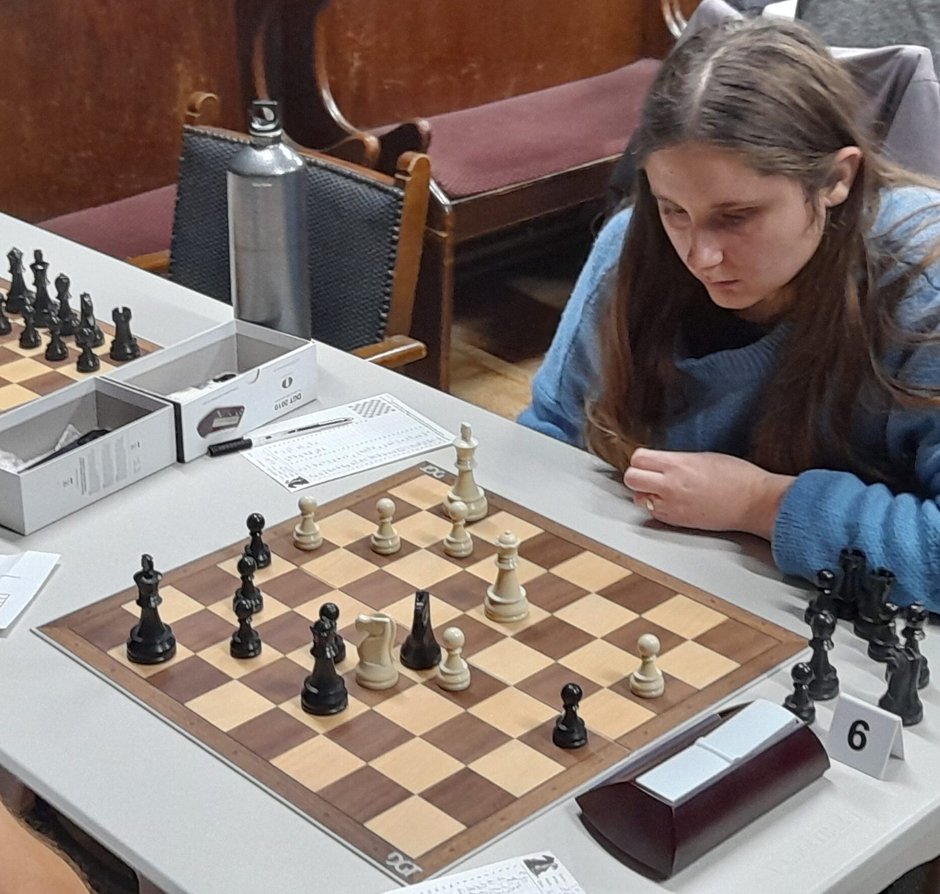 Alicia Mason (Kingston) v Yury Krylov (Maidenhead) | Kingston Chess Club